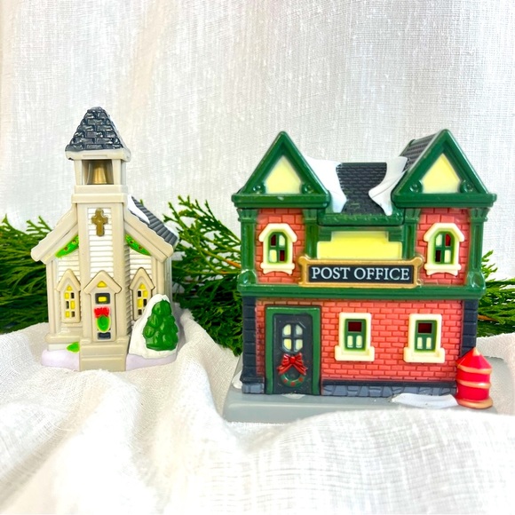 Cobblestone Corner Christmas Village | Holiday | Mini Cobblestone ...